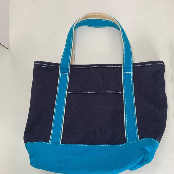 Lands' End | Bags | Lands End Open Top Front Pock Medium Blue Short ...